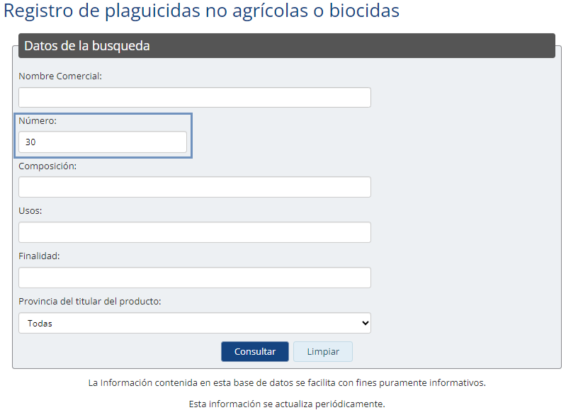 BIOCIDAS AUTORIZADOS: información sobre repelentes e insecticidas ...